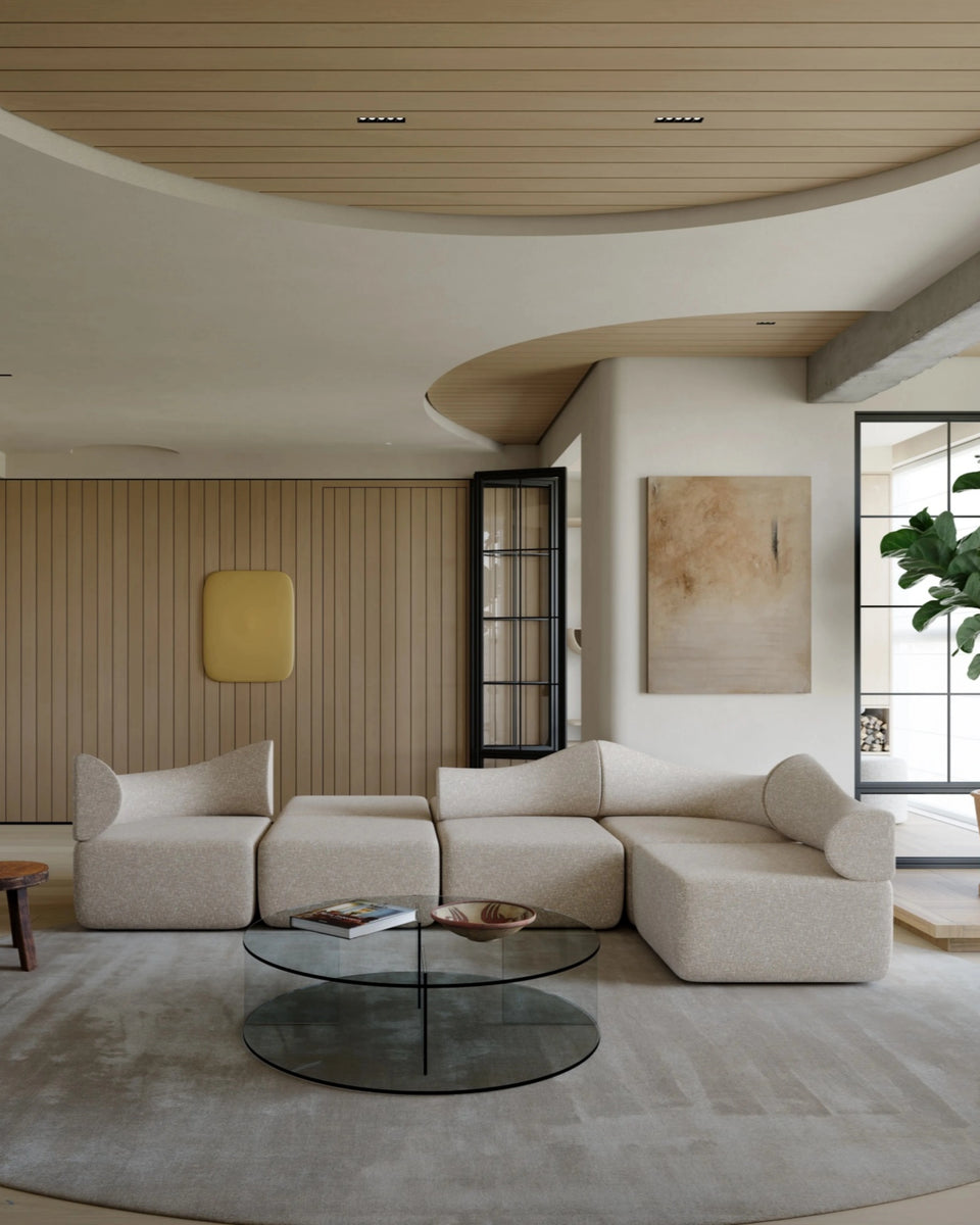 Transform Your Space with a Modern Minimalist Cotton Soft Sofa – AWCASA