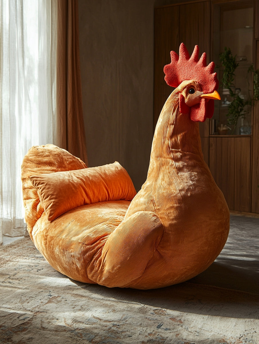 Fluffy Rooster Sofa – AWCASA