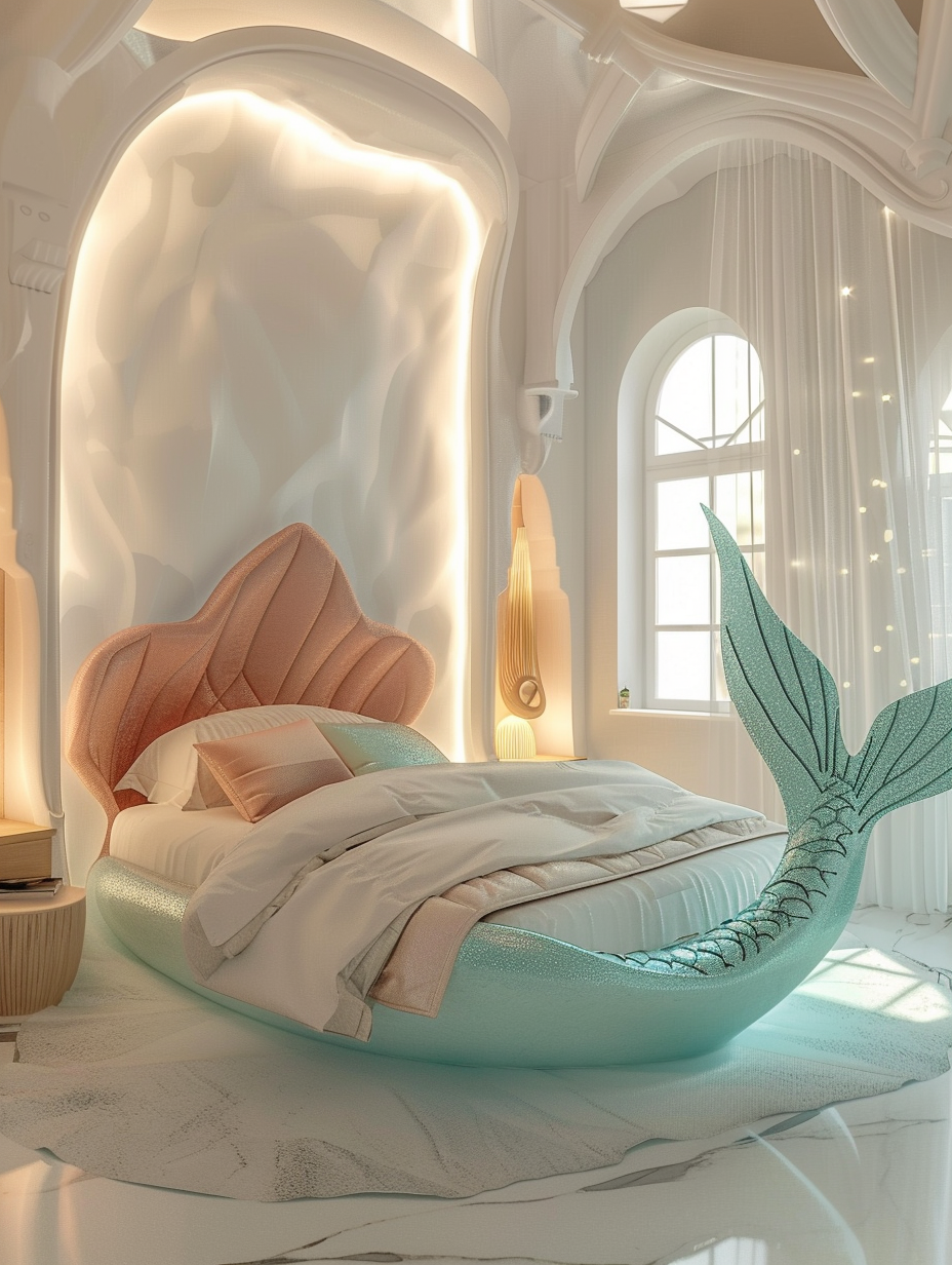 Whimsical Mermaid Bed – AWCASA