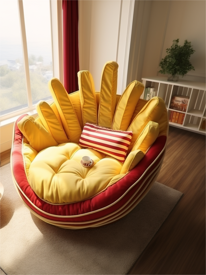 French Fry-shaped Sofa – AWCASA